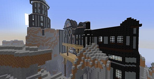 Fantasy Mountain City Minecraft Map