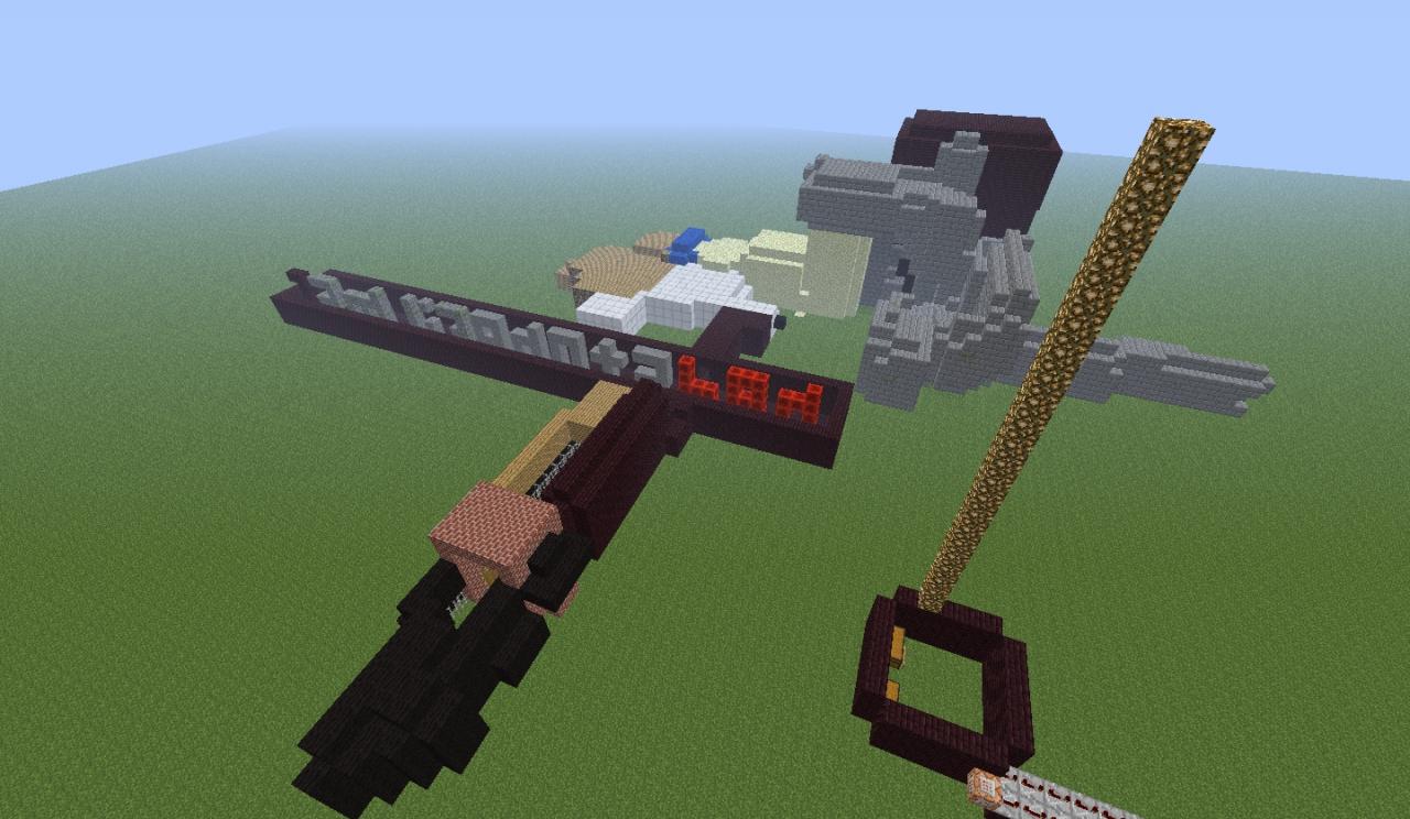 the hunter mini game Minecraft Map