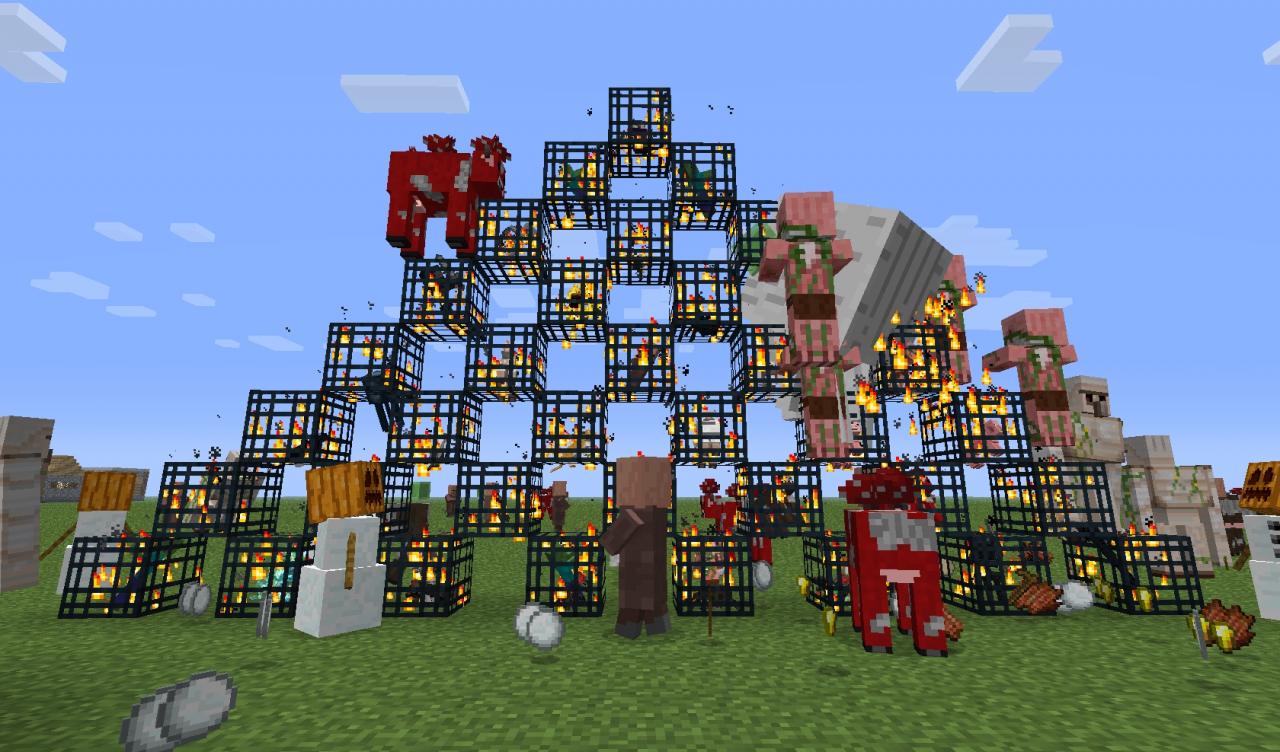 all mob spawners Minecraft Map