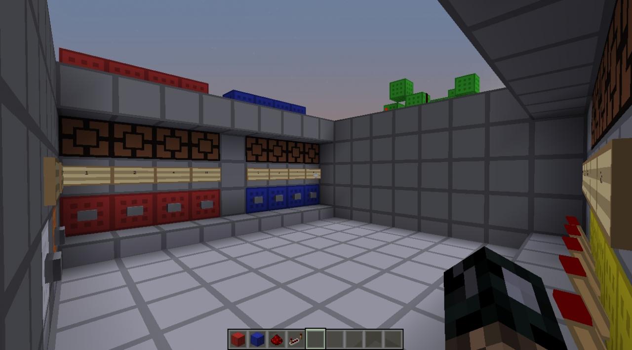 4 bit binary adder Minecraft Map
