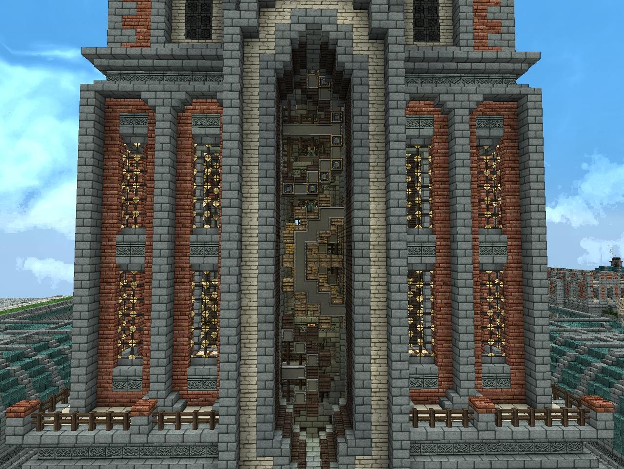 Steampunk Clocktower Minecraft Map