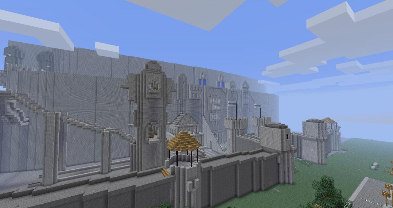 haunted house + sand + castle cited Minecraft Map