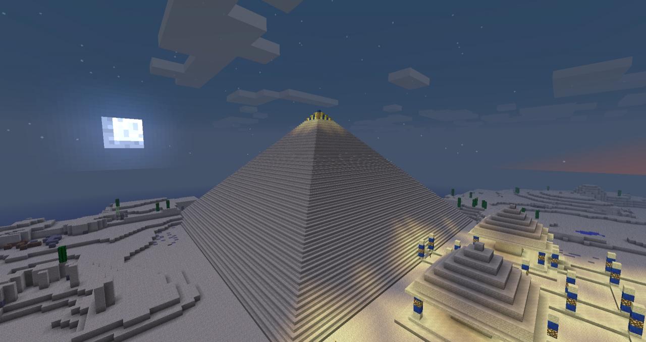 haunted house + sand + castle cited Minecraft Map