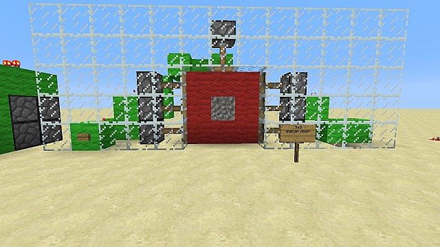 Piston machines Minecraft Map