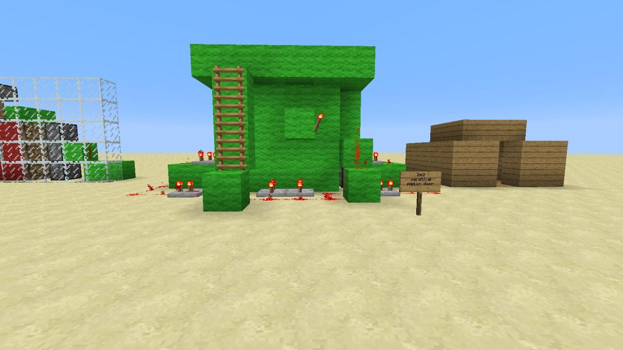 Piston machines Minecraft Map