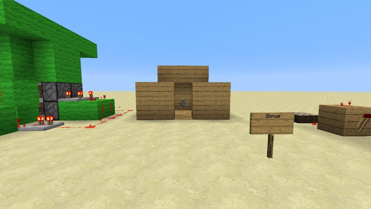 Piston machines Minecraft Map