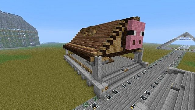 Pig Farm Bacon Minecraft Map