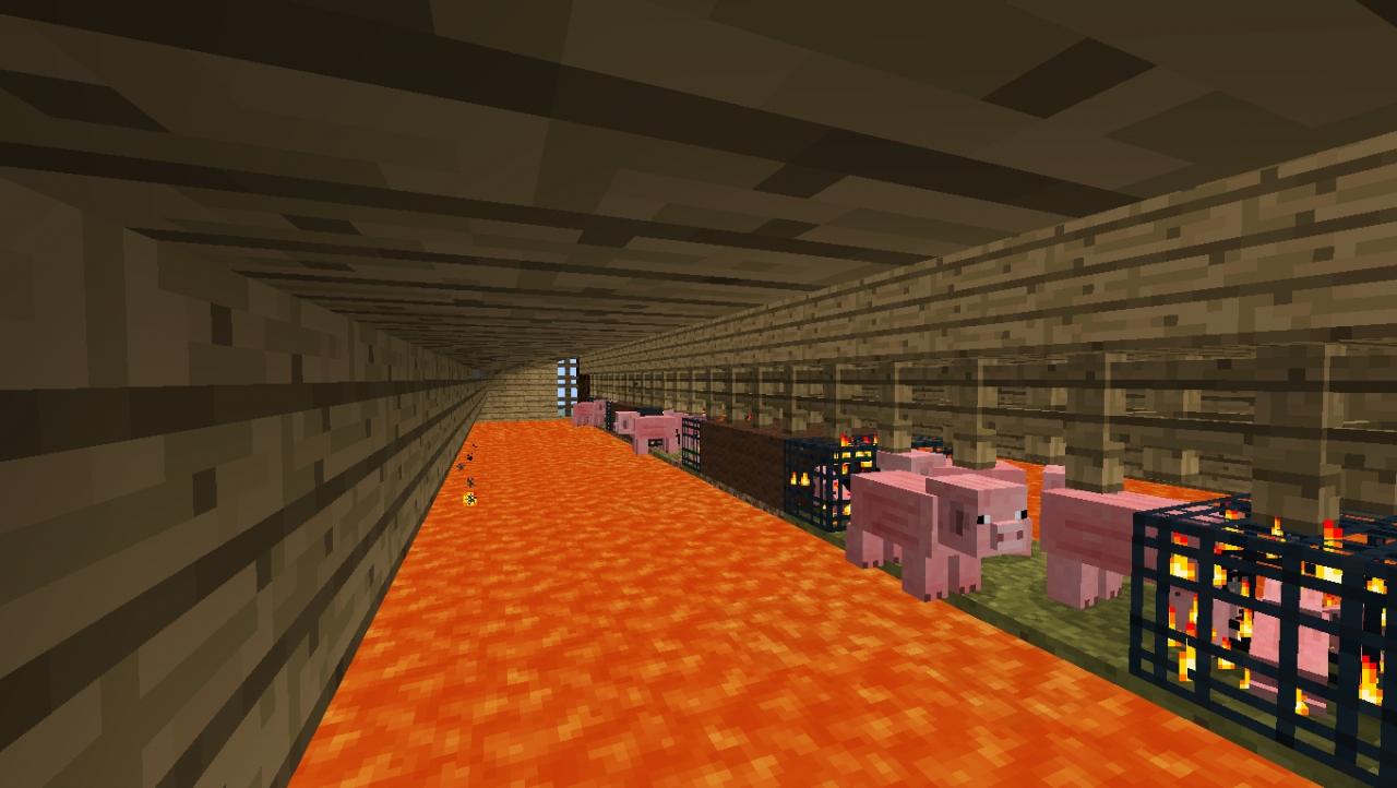 Pig Farm Bacon Minecraft Map