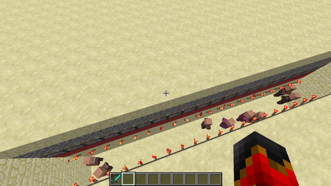 Disappering Road Infinitly Extendable Minecraft Map