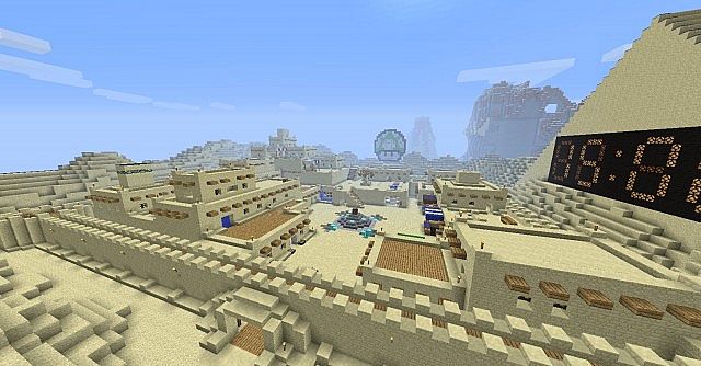 Desert War (Chivalry based Game) Minecraft Map