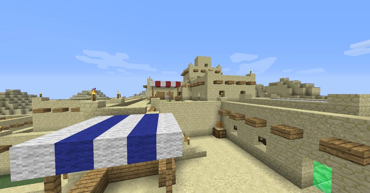 Desert War (Chivalry based Game) Minecraft Map