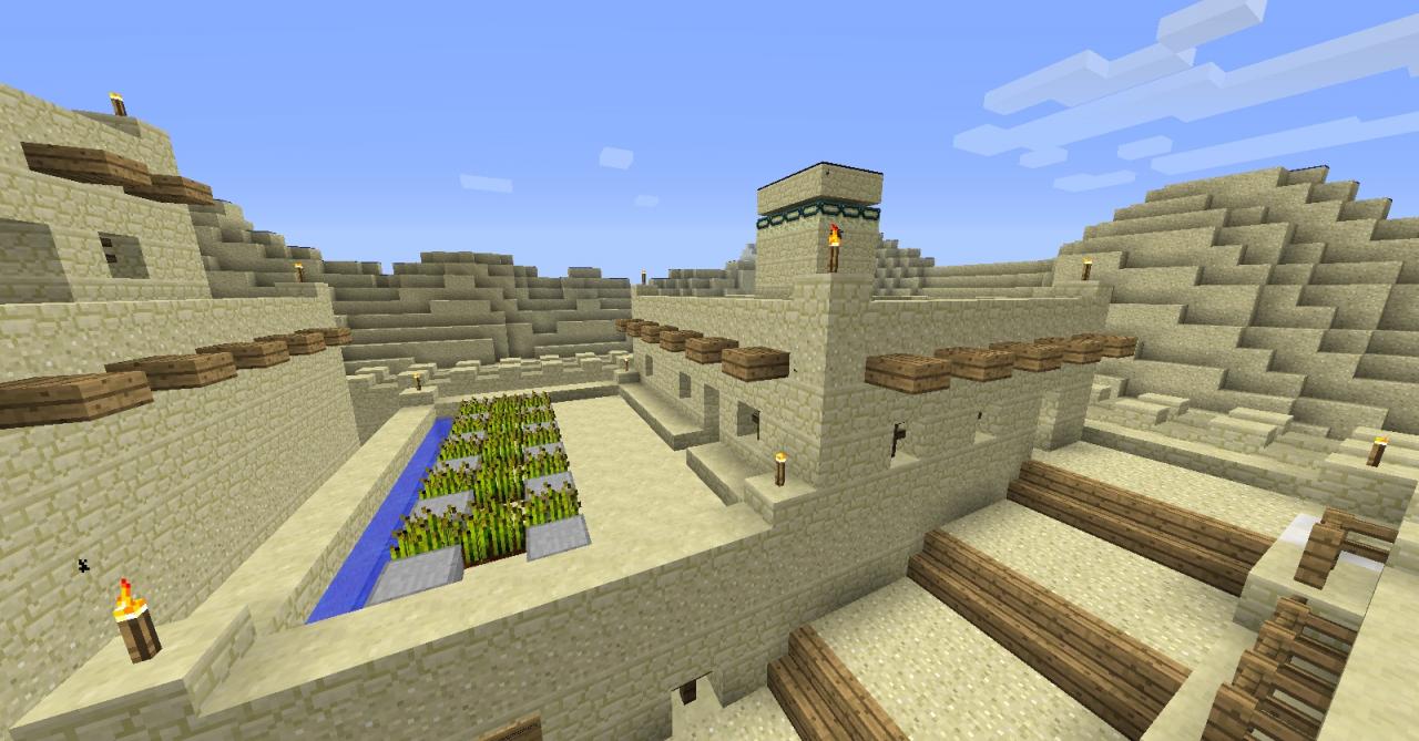 Desert War (Chivalry based Game) Minecraft Map