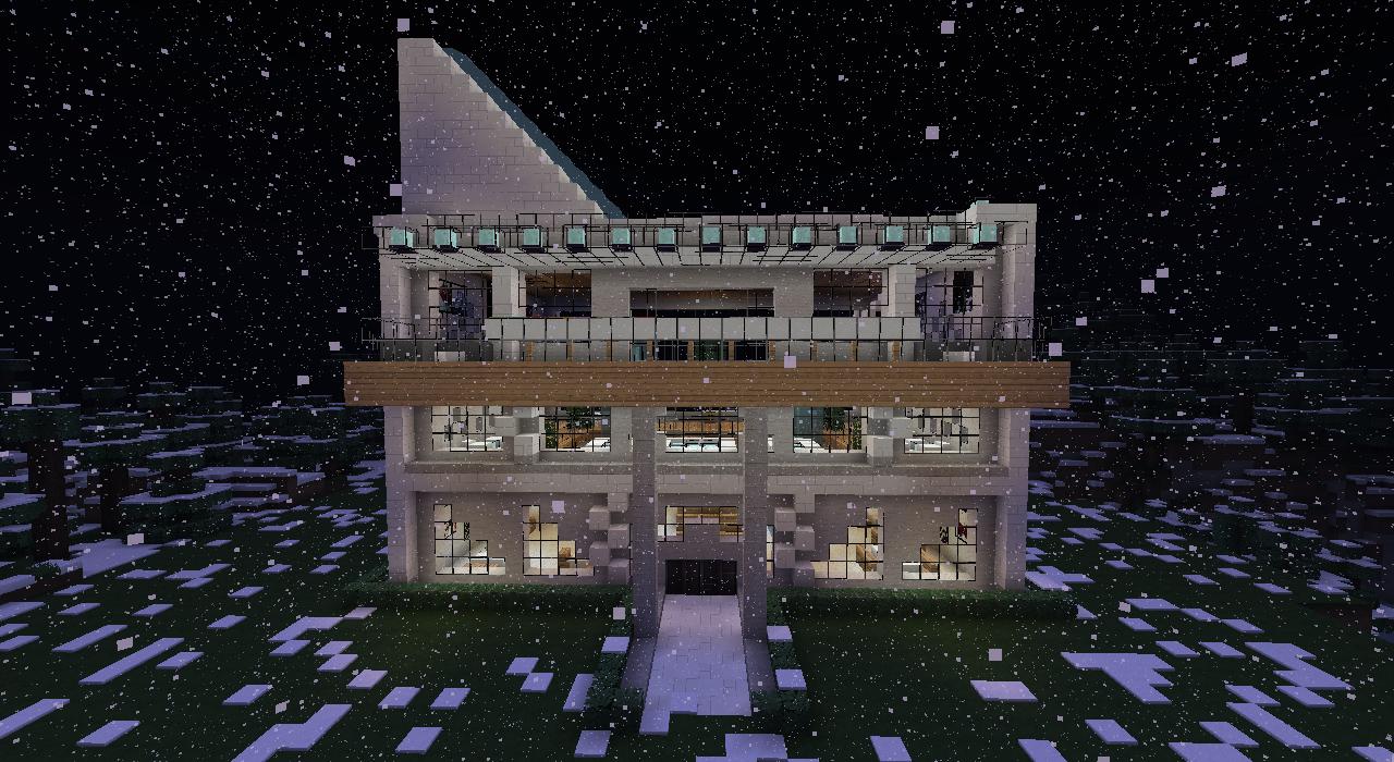 Modern Restaurant Fully Furnished Minecraft Map