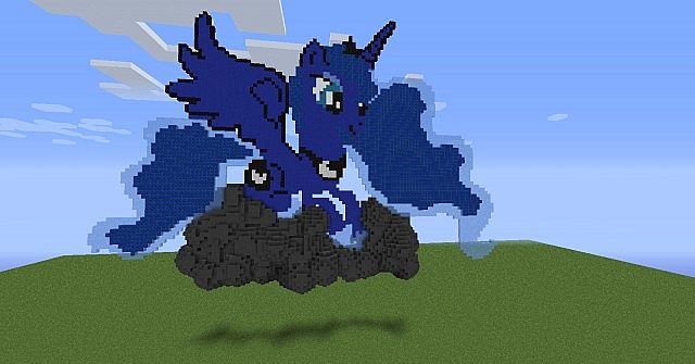 Luna on a Cloud Minecraft Map