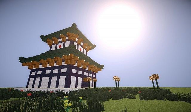Japanese Pagoda Minecraft Project