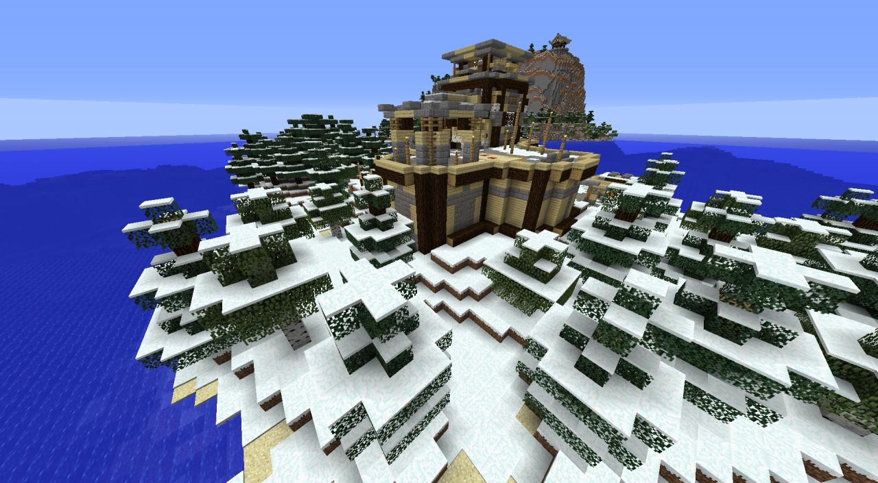 Cloud Tempest Isle Minecraft Map