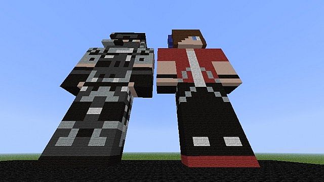 The Team Boss Statues [CityCraft Item] Minecraft Map