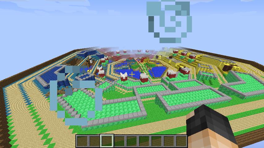 Mario Chase Mutliplayer game Minecraft Map