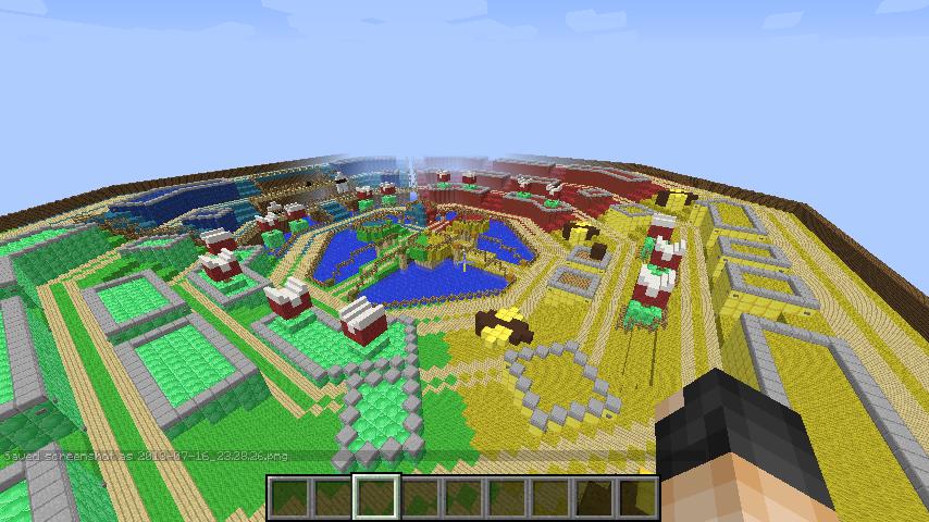 Mario Chase Mutliplayer game Minecraft Map