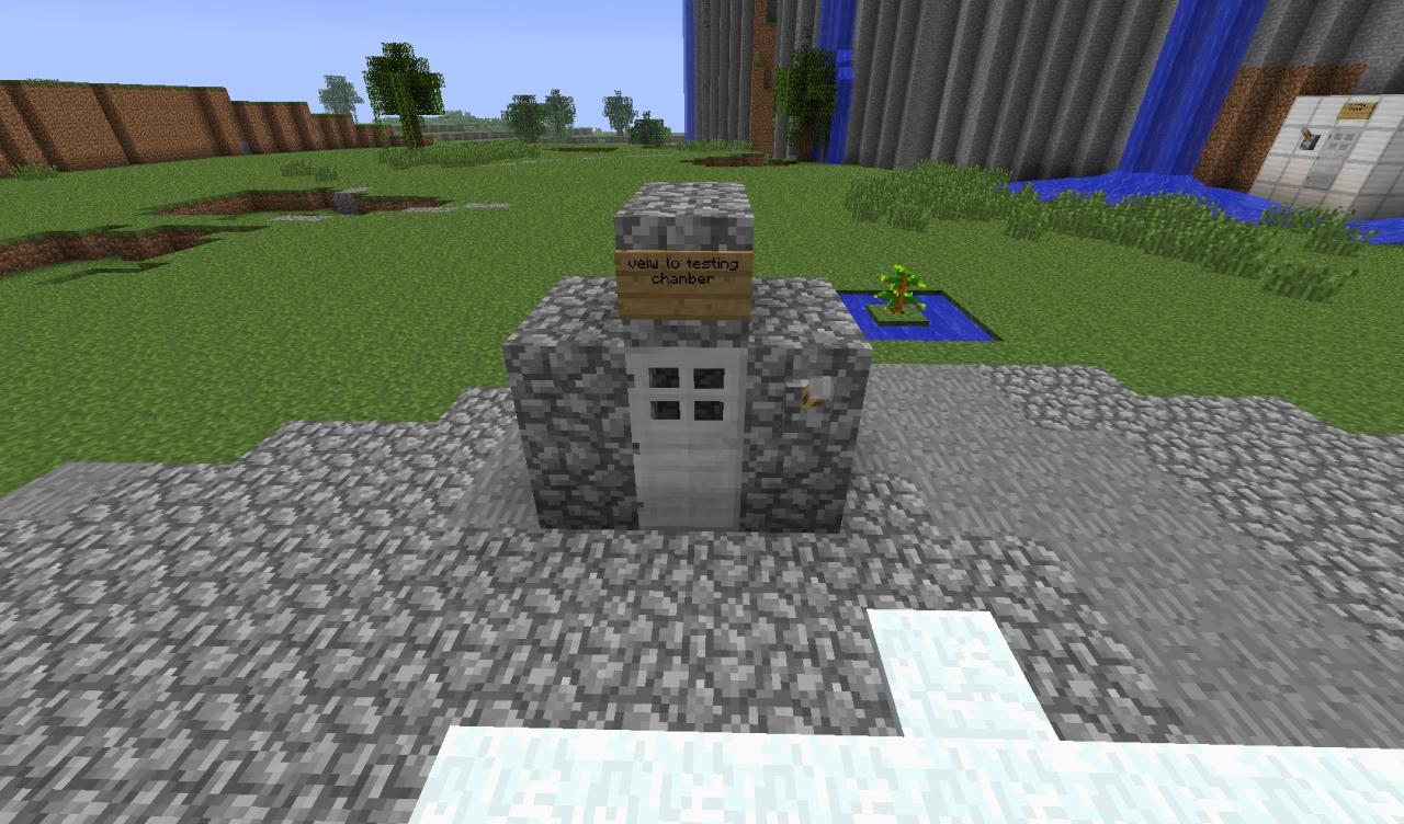 Testing chamber. Minecraft Map