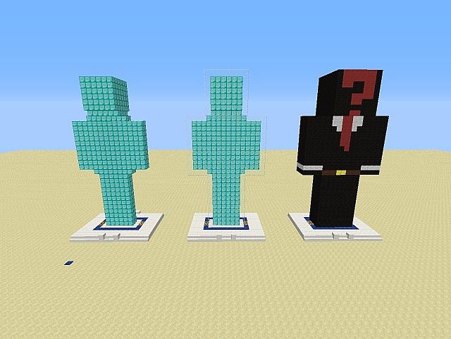Statue Template Minecraft Map