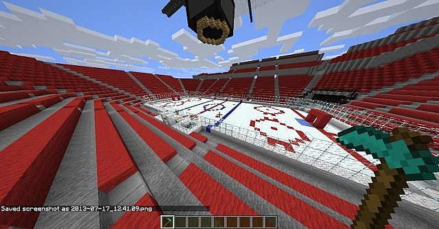 Hockey Arena Minecraft Map