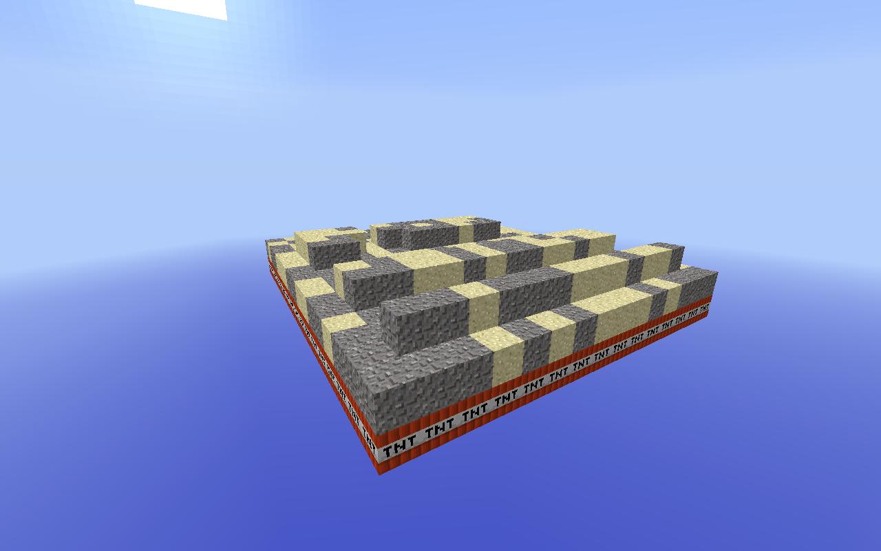 Shoot The TNT Minecraft Map