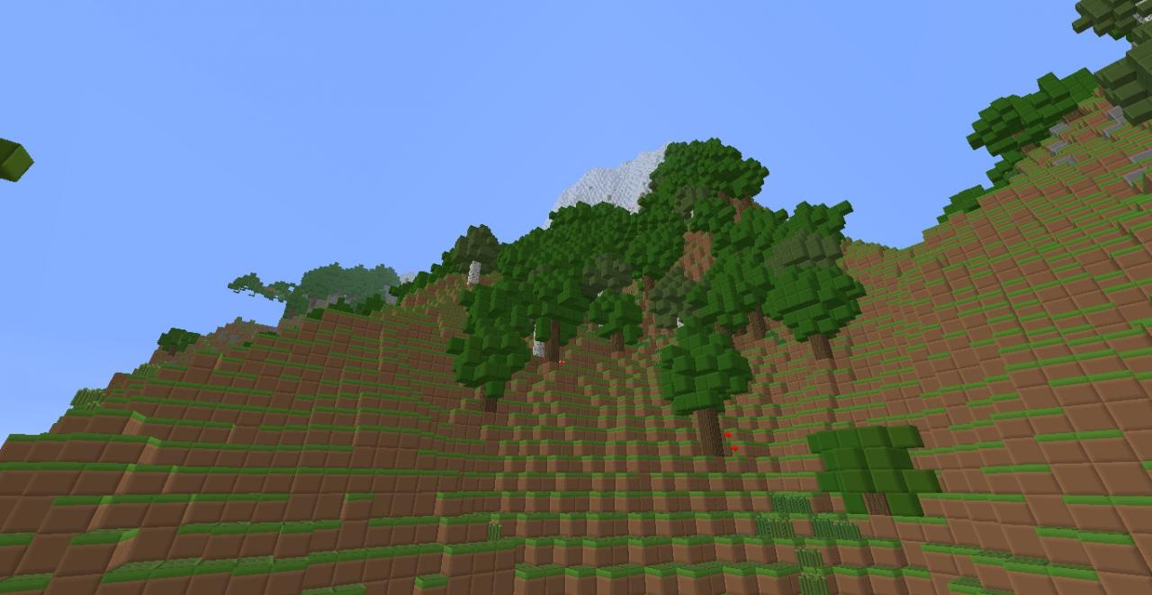 Mountain Range Minecraft Map