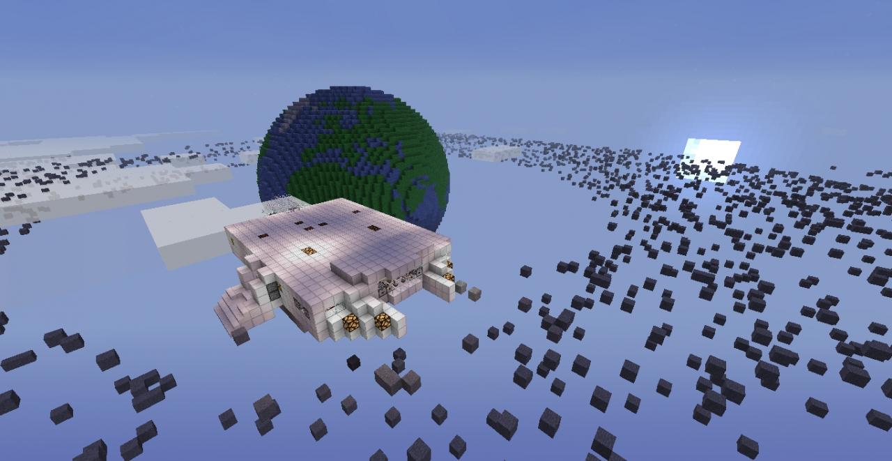 To Space Minecraft Map