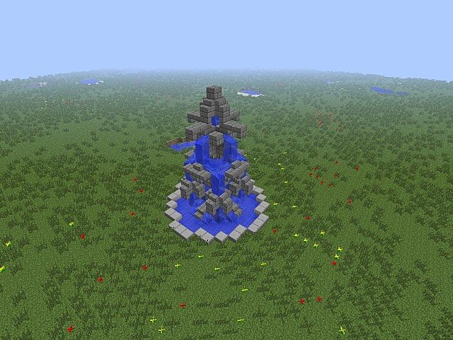 holy water fountain Minecraft Map