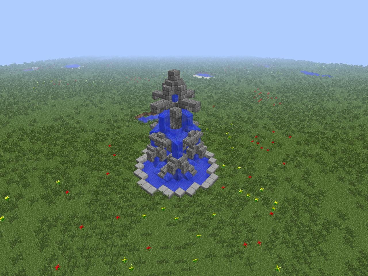holy water fountain Minecraft Map