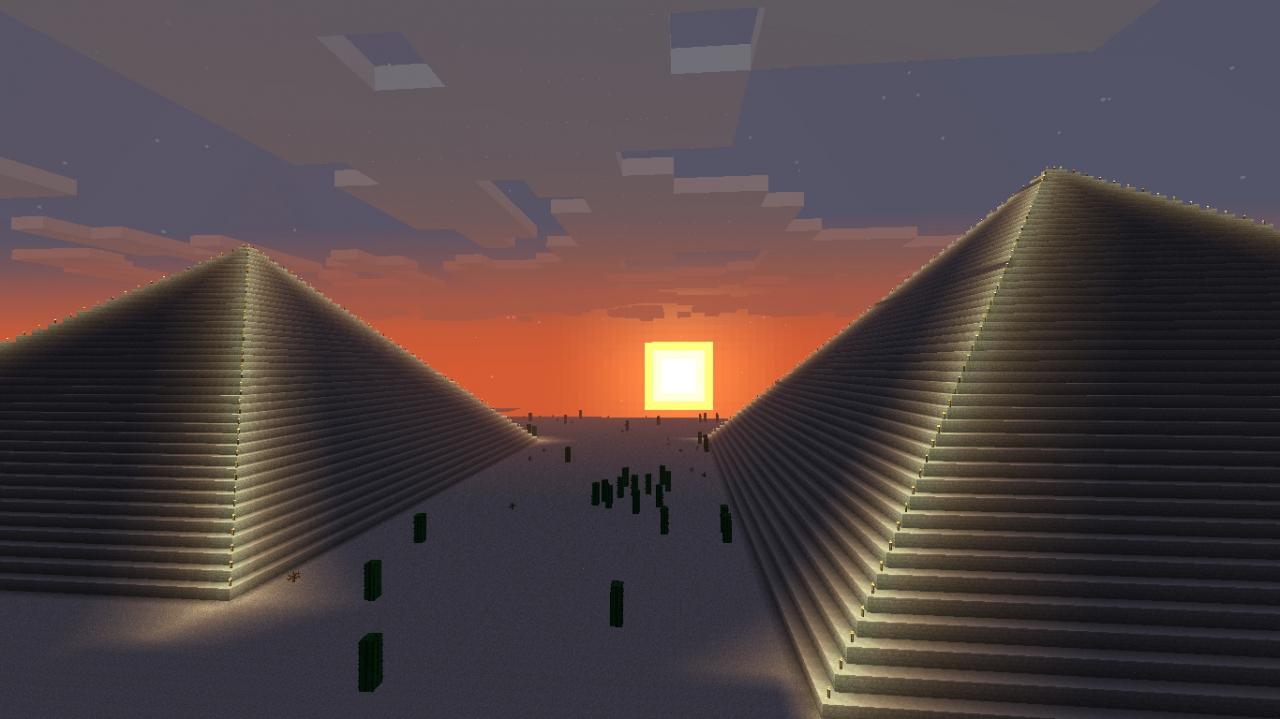 Pyramid of Egypt Minecraft Map