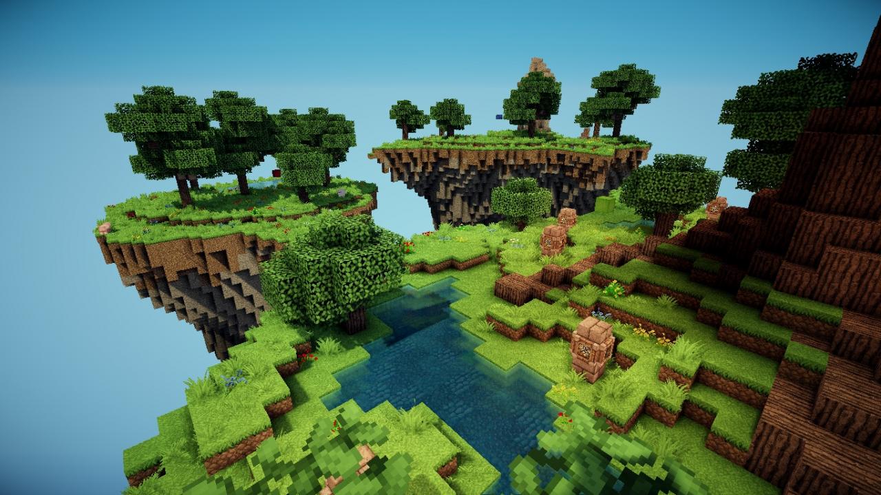 Fall In Void - GET OUT OF MY WAY ! Mini-Game Minecraft Map