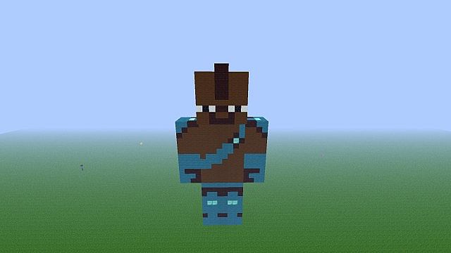 Statue Of my skin. (50 sub special!) Minecraft Map