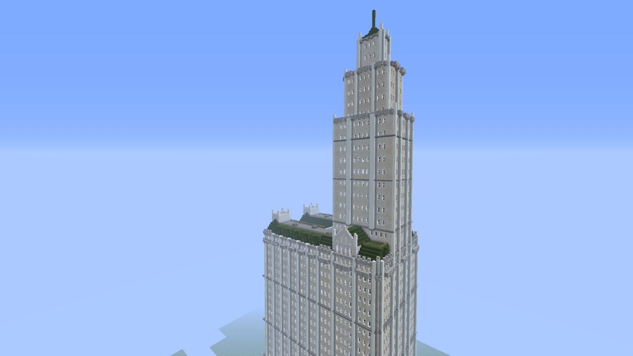 The Woolworth Building Minecraft Map