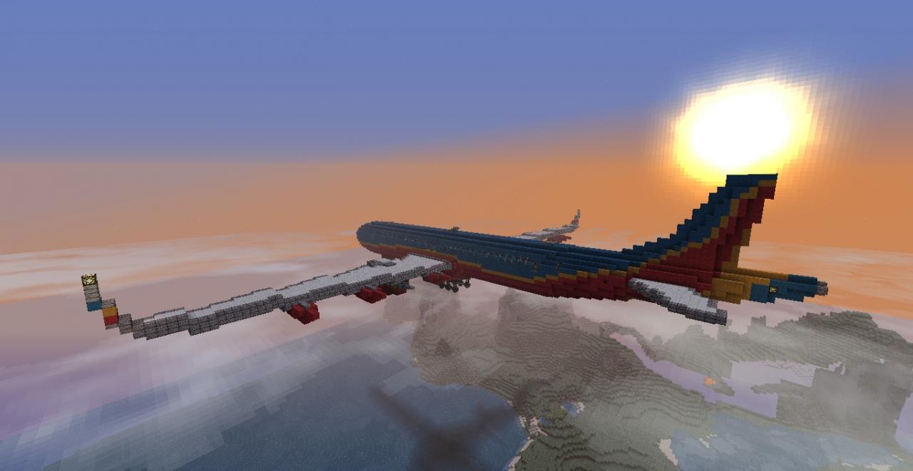 Boeing 737 MAX - Southwest Airlines Minecraft Map