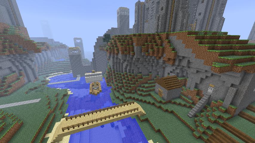 HUGE Minecraft Kingdom Minecraft Map