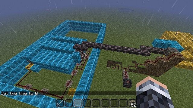 Redstone Inventions scattered throughout the world Minecraft Map