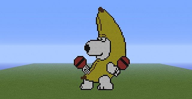 Banana Brian (Family Guy) Minecraft Map