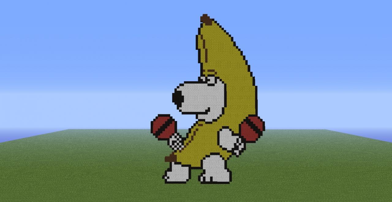 Banana Brian (Family Guy) Minecraft Map