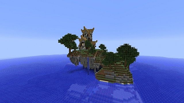 Sea Island Minecraft Map