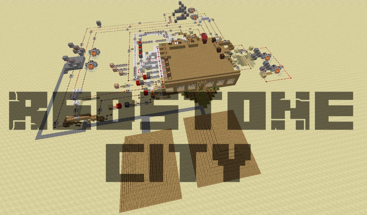 Redstone Сity Minecraft Map