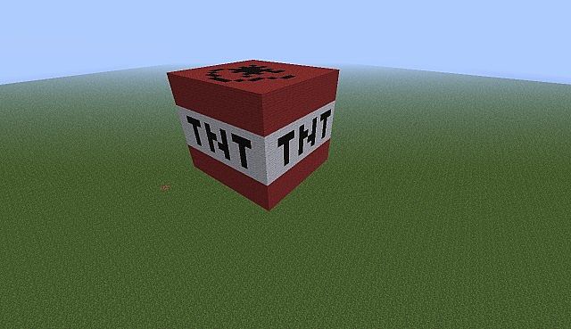 Giant tnt Minecraft Map
