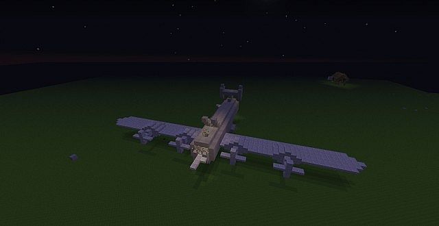 B-24 Liberator Minecraft Map
