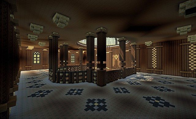 Titanic Grand Staircase Minecraft Map