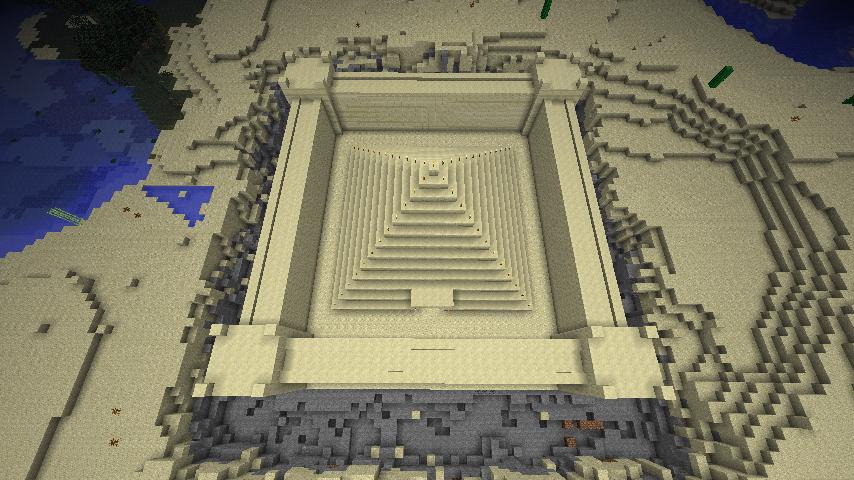 The Risen Pyramid Minecraft Map