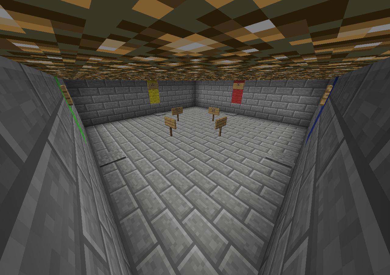 Blind PVP Minecraft Map