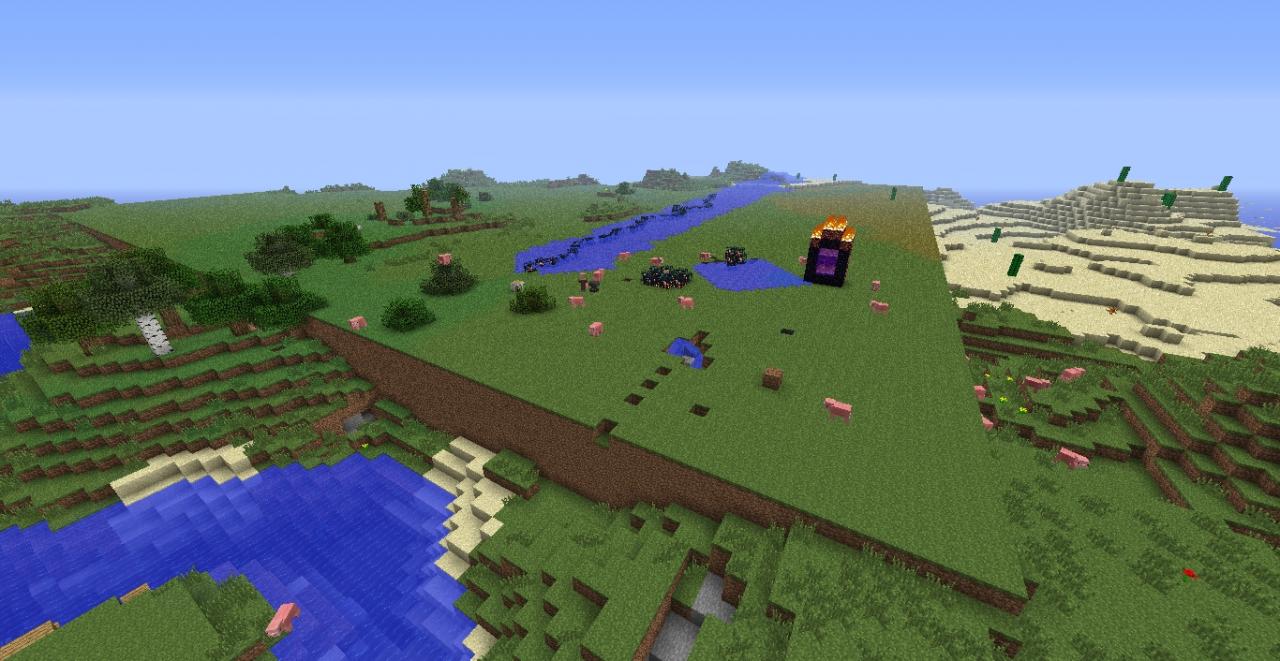 My test world Minecraft Map