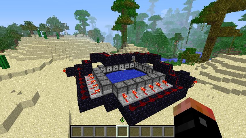 Amazing Human Cannon/ TNT Dispenser Biome Destroyer Minecraft Map