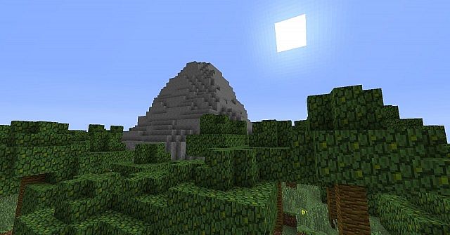 Mini-Volcano Minecraft Map